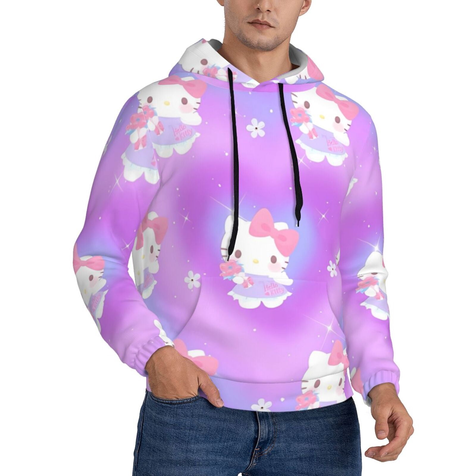 Hello Kitty Sweatshirts Hoodie 3D Print Hoodie for Men and Women ...