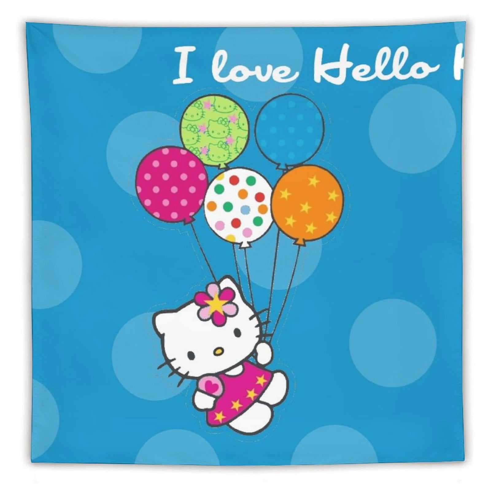 Hello Kitty Tapestries in Various Sizes for Fans – Perfect for Concerts ...