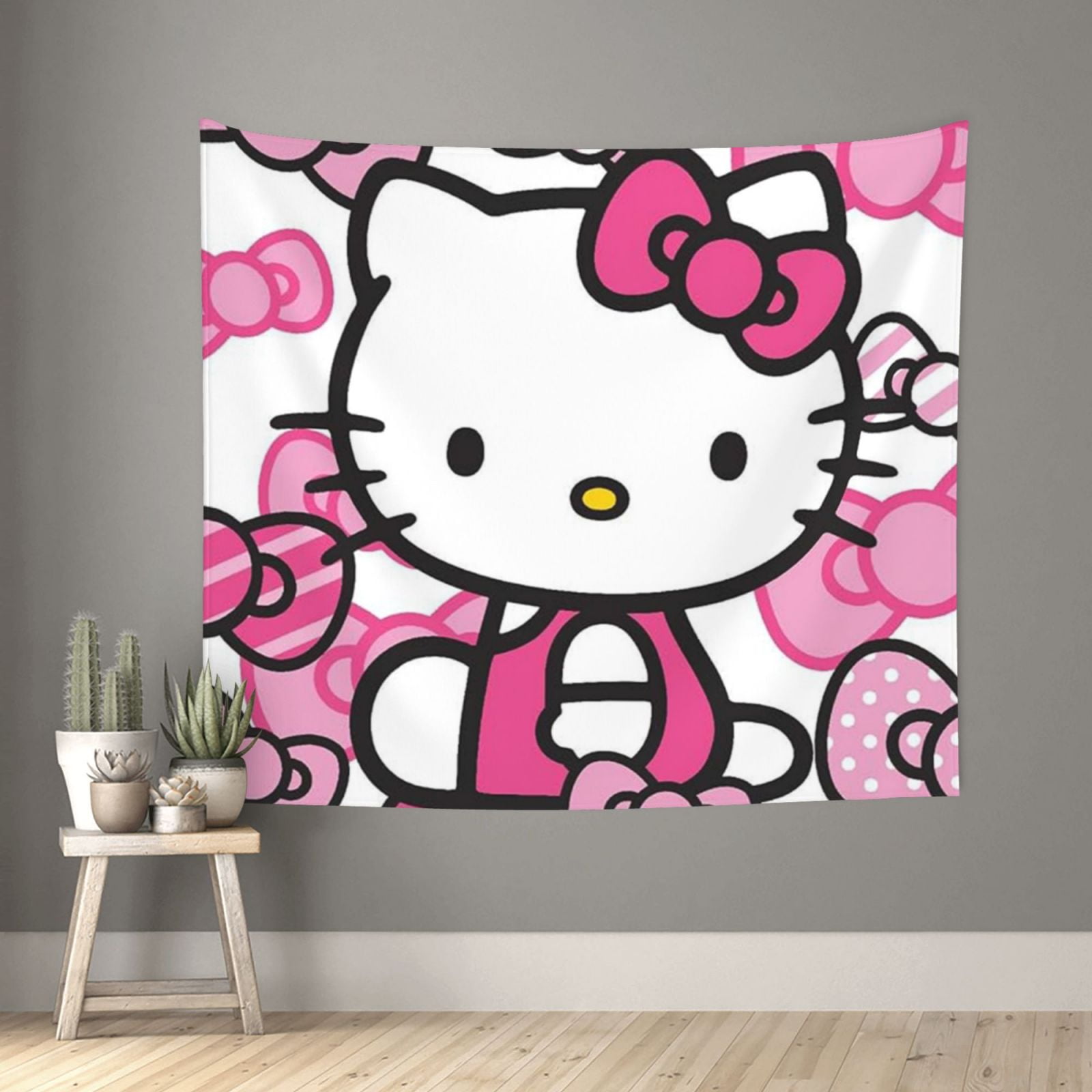 Hello Kitty Tapestry 60 X 51 In Wall Hanging Tapestries Dorm Bedroom ...