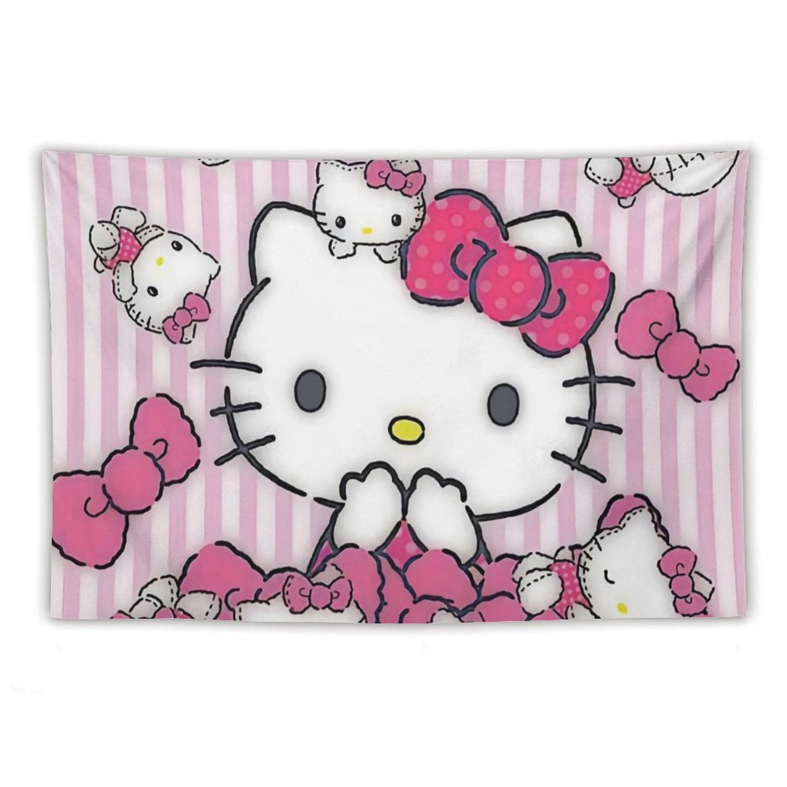 Hello Kitty Tapestry,Hello Kitty Poster for Bedroom Girls Boys,Wall ...