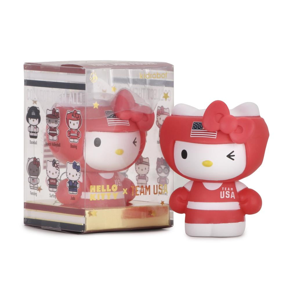 Hello Kitty Team USA Series - Boxing Collectible Mini-Figure - Walmart.com