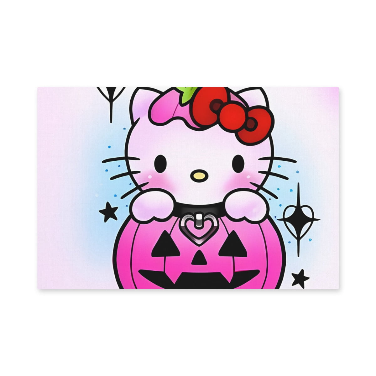 Hello Kitty Thanksgiving halloween Frameless picture - Without frame (1 ...