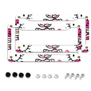 Sanrio Hello Kitty 815381 Character License Plate Frame - Car Accessory ...