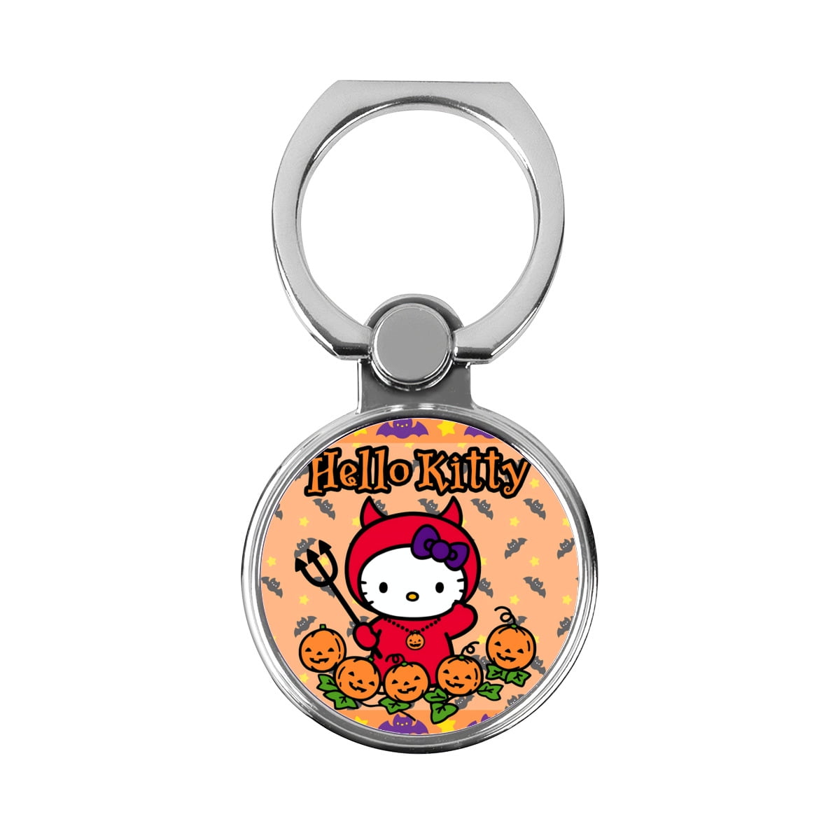 Hello Kitty Thanksgiving halloween Metal Ring Circular Phone Holder ...