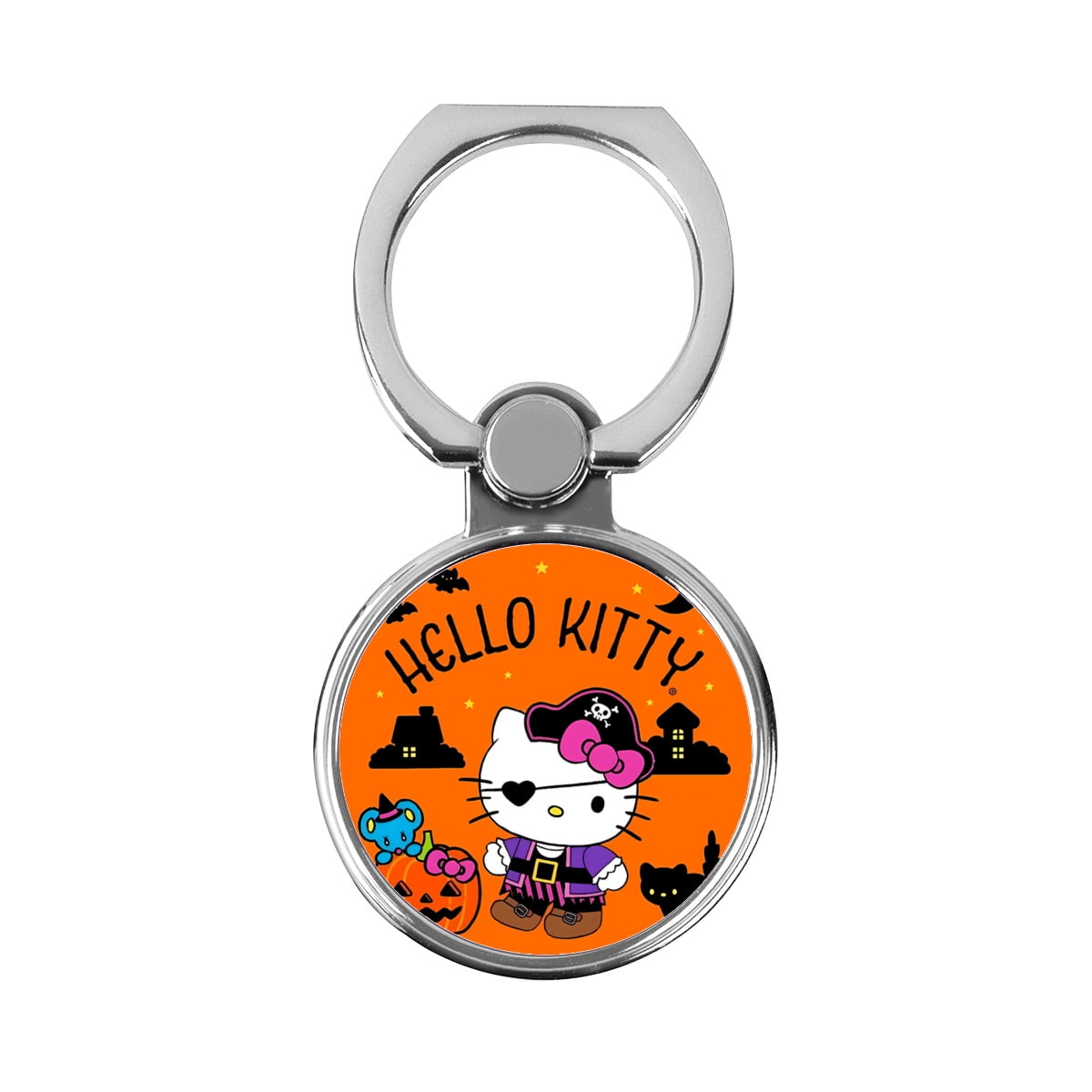 Hello Kitty Thanksgiving halloween Metal Ring Circular Phone Holder ...