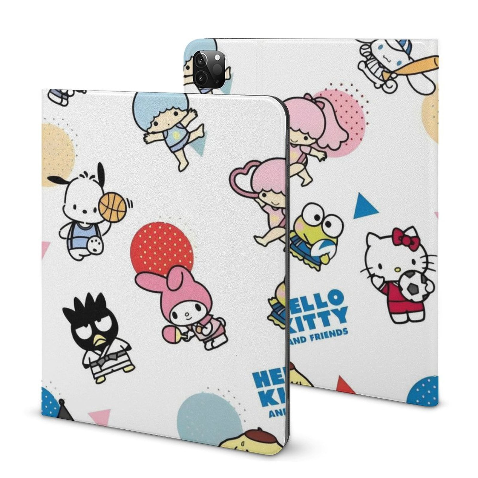 Hello Kitty The ipad pen slot case thin folding Smart case Soft TPU ...