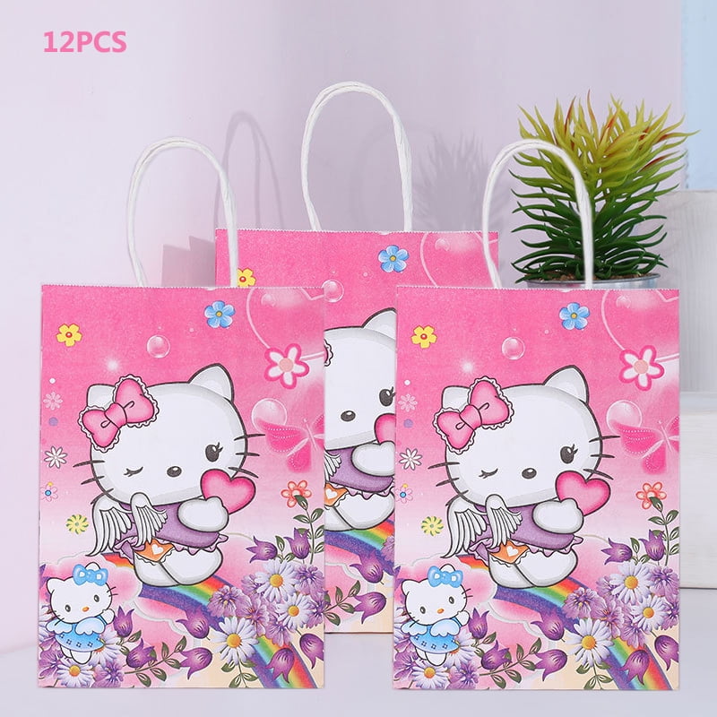 Hello Kitty Theme Girls Birthday Party Paper Tableware Paper Cup Plate ...