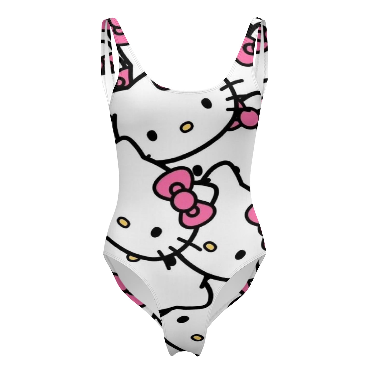Hello Kitty Theme Women's One-Piece Coverage Swimsuit - Walmart.com