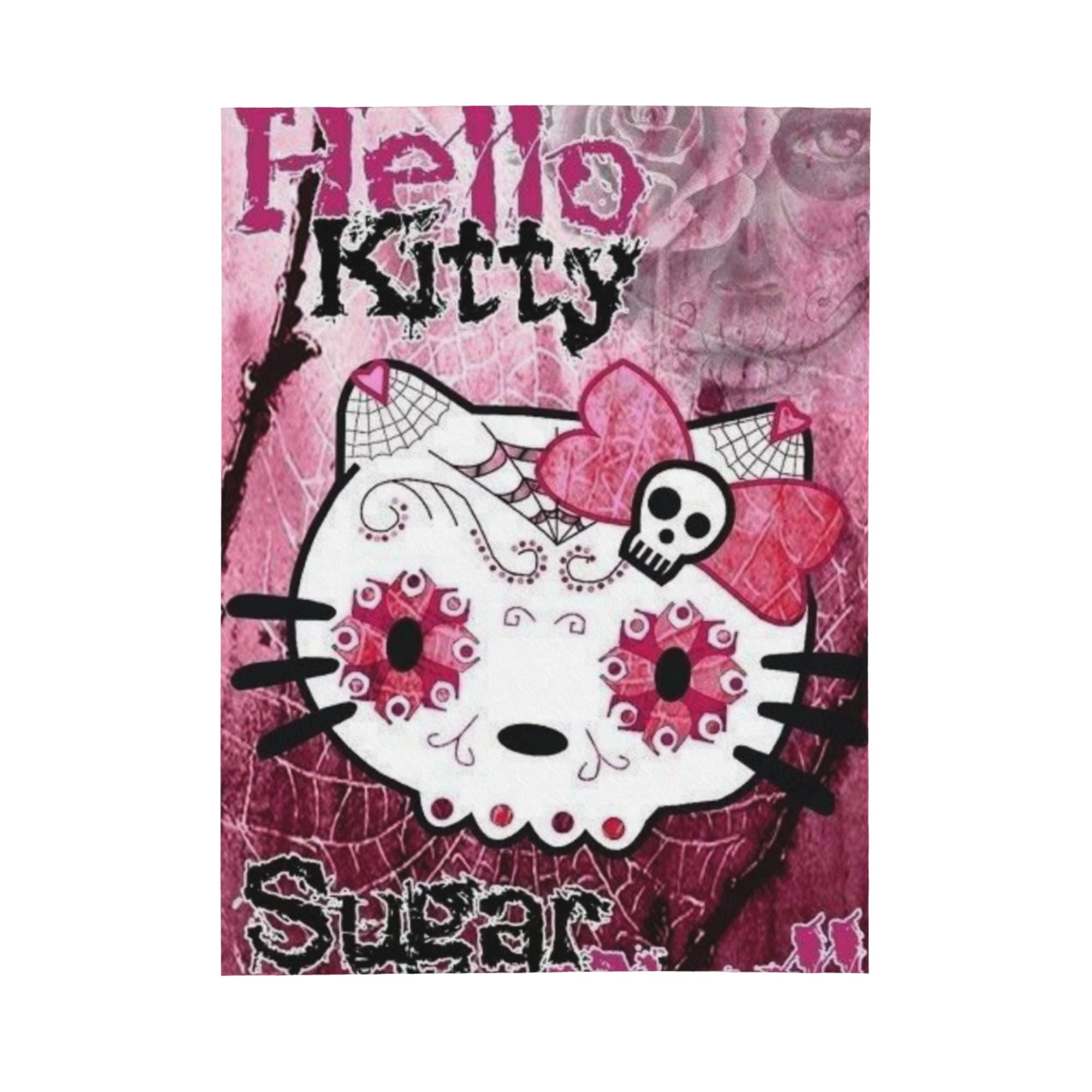 Hello Kitty Throw Blanket Halloween Couch Chair Living Room Playhouse ...