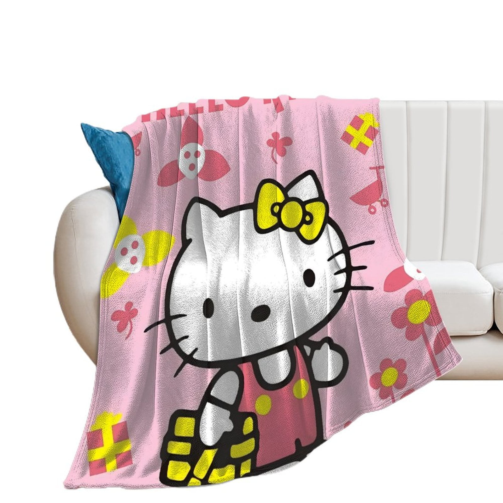 Hello Kitty Throw Blanket Hello Kitty Merch for Girls Women 40"*50 ...