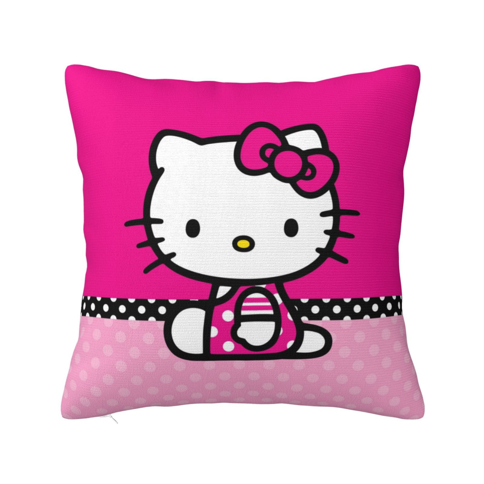 Hello Kitty Throw Pillow Cover Decoration Pillow Case Cushion for Home ...