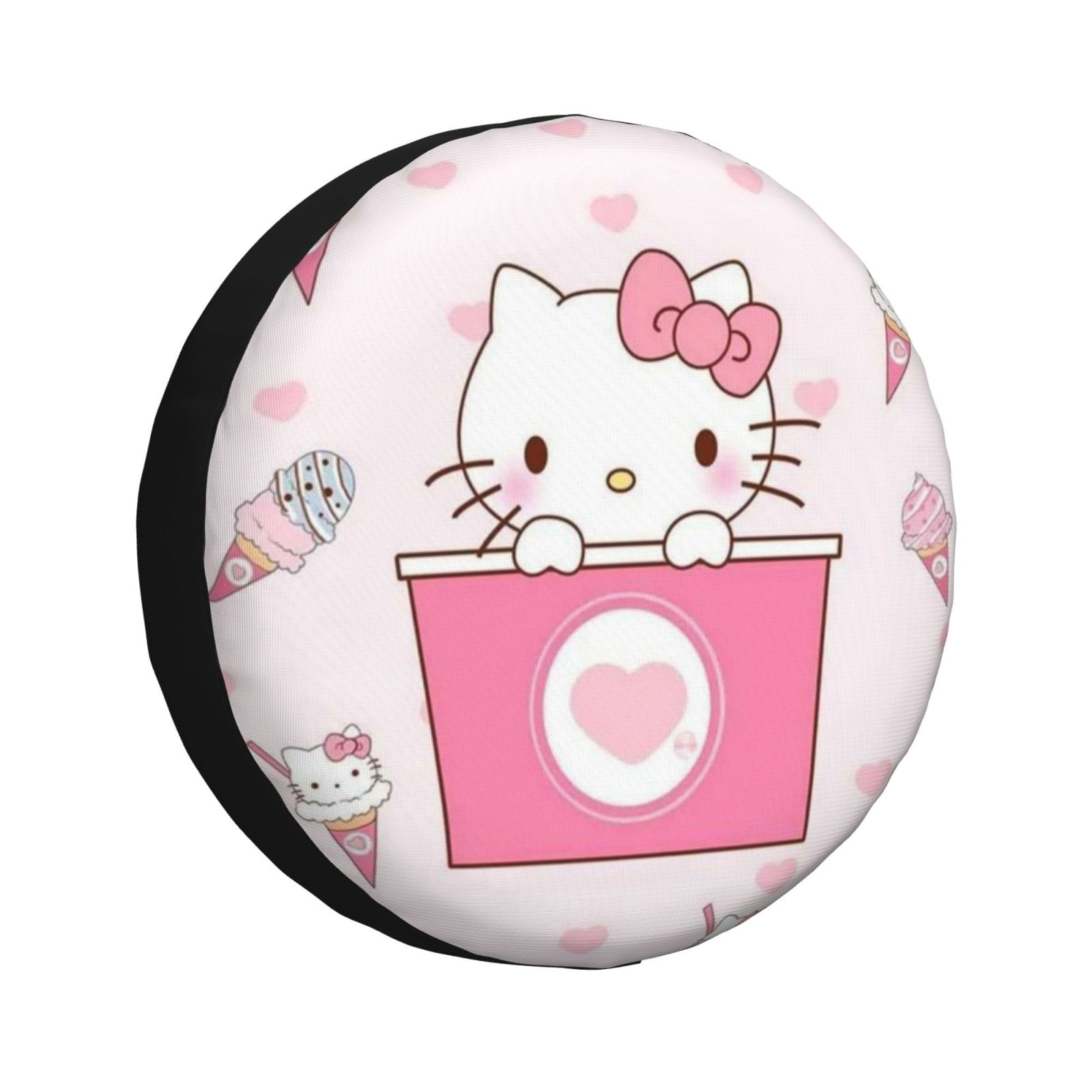 Hello Kitty Tire Cover Printed Spare Tire Wheel Cover Weatherproof ...
