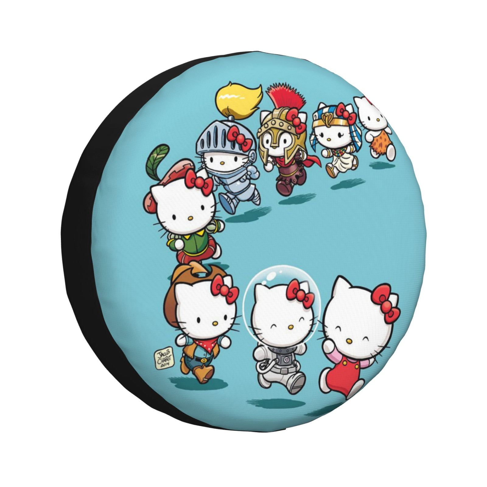 Hello Kitty Tire Cover Printed Spare Tire Wheel Cover Weatherproof ...