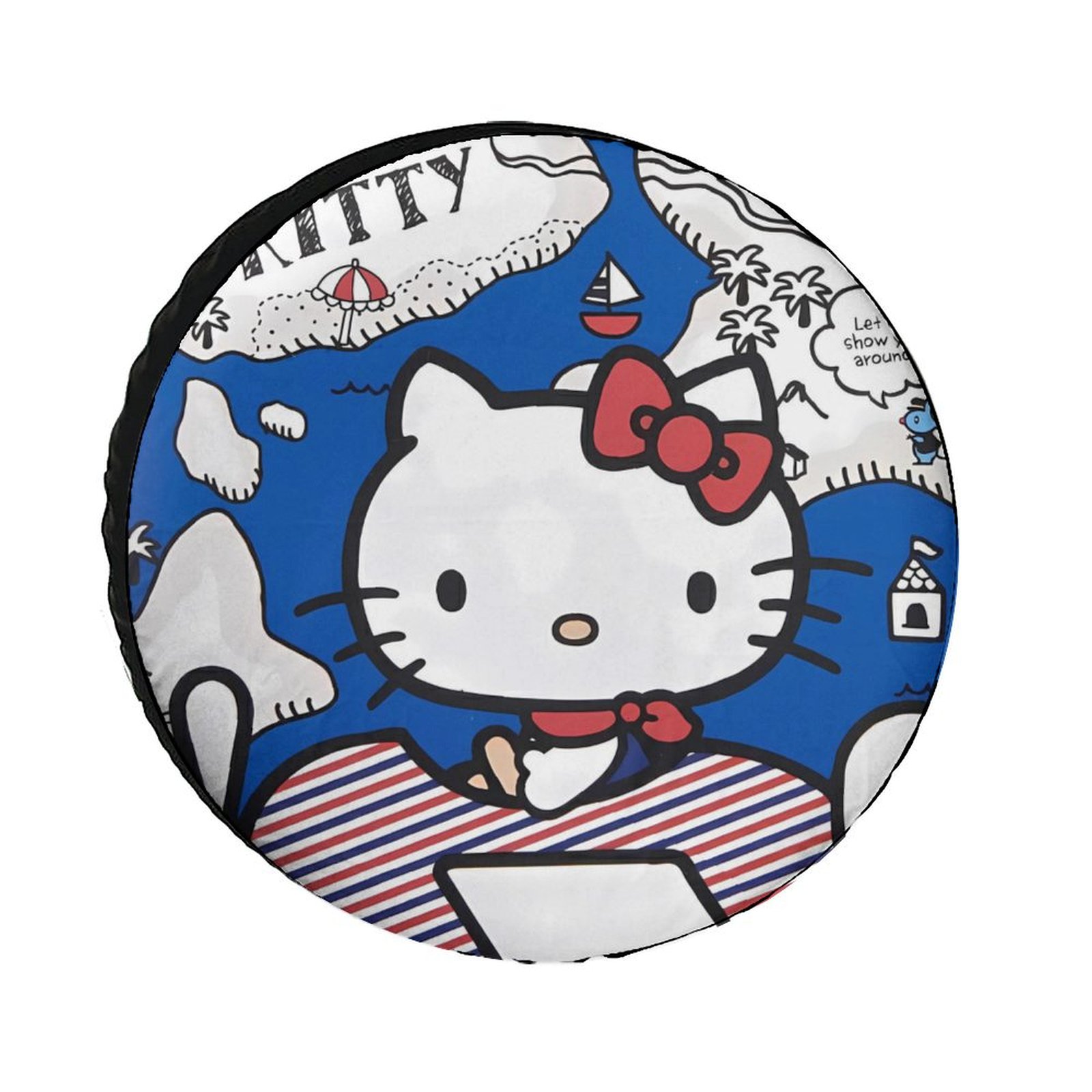 Hello Kitty Tire Cover Protectors Weatherproof, Universal Spare Wheel ...