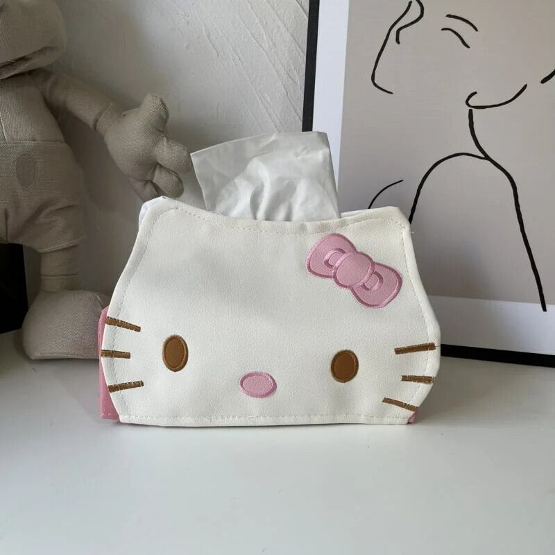 Hello Kitty Tissue Box Car Tissue Box Home Living Room Decoration ...