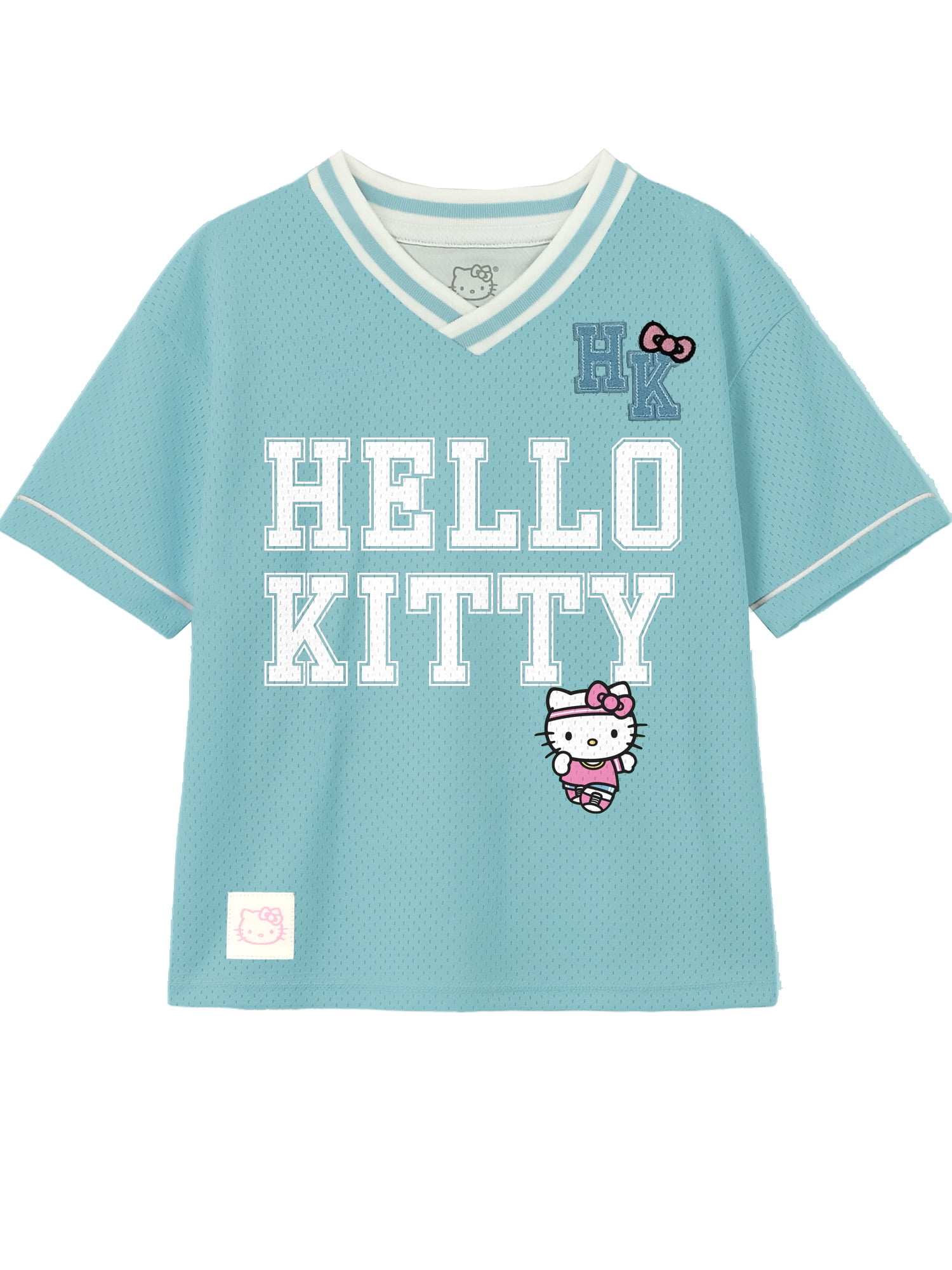 Hello Kitty Toddler Girl Short Sleeve Jersey, Sizes 12 Months-5T ...