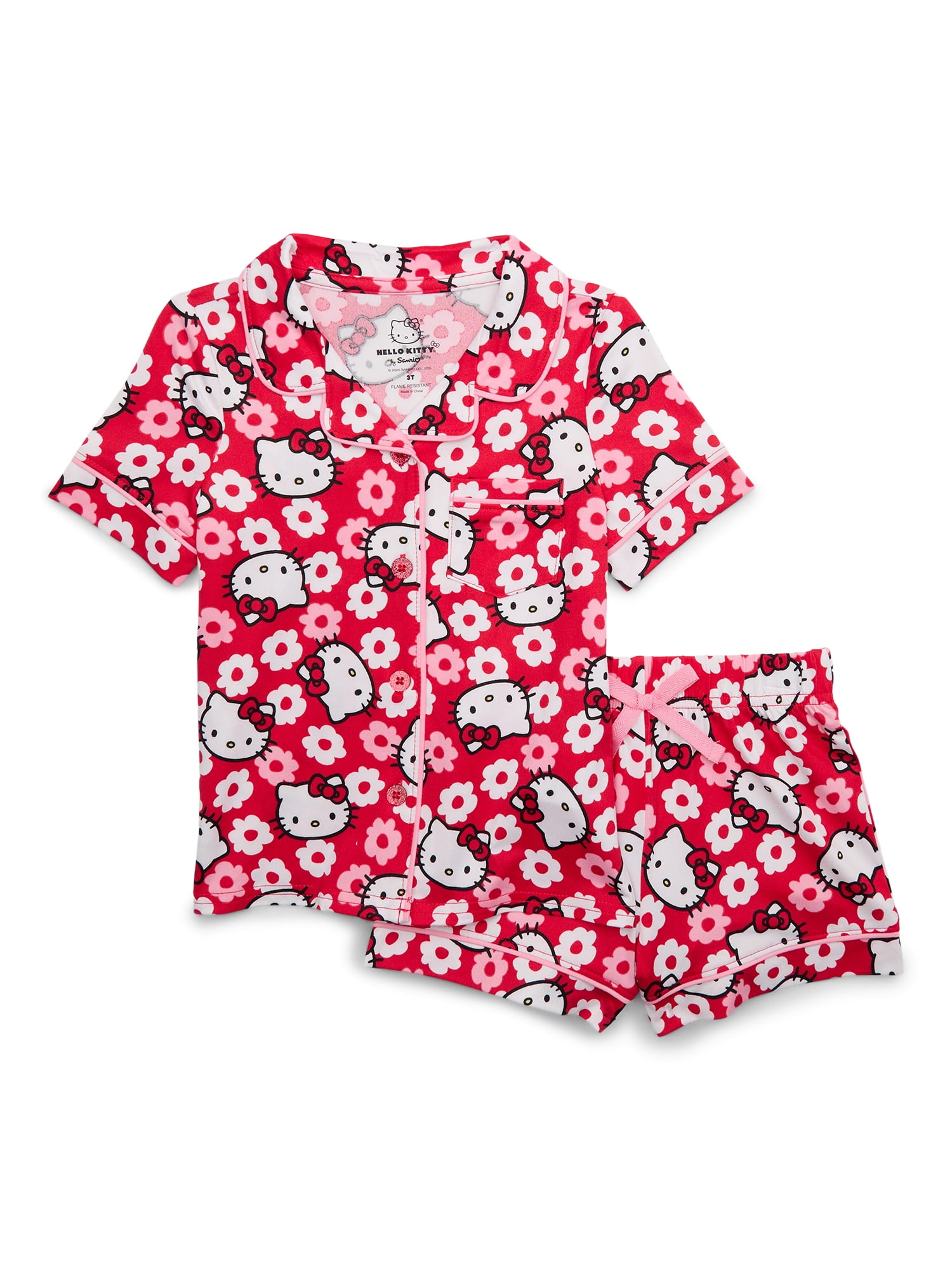 Character Toddler Girl Super Soft Pajama Coat Set, 2-Piece, Sizes 2T-5T ...