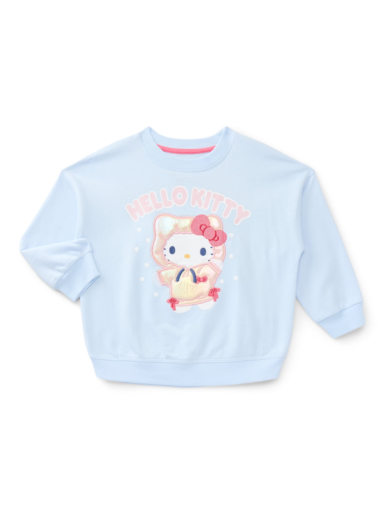Hello Kitty Toddler Girls Holiday Graphic Sweatshirt, Sizes 12M-5T ...