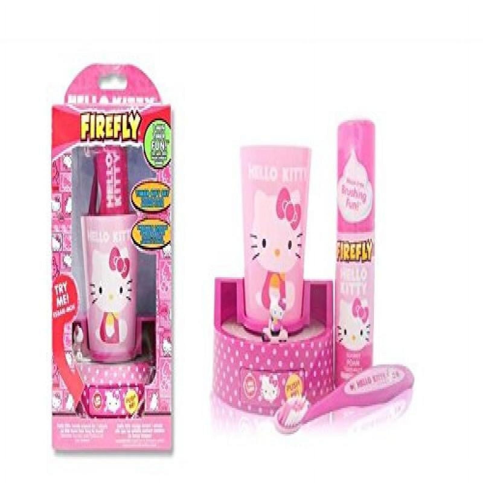 Hello Kitty Toothbrush Cup and Rotating Figurine Timer Gift Set ...