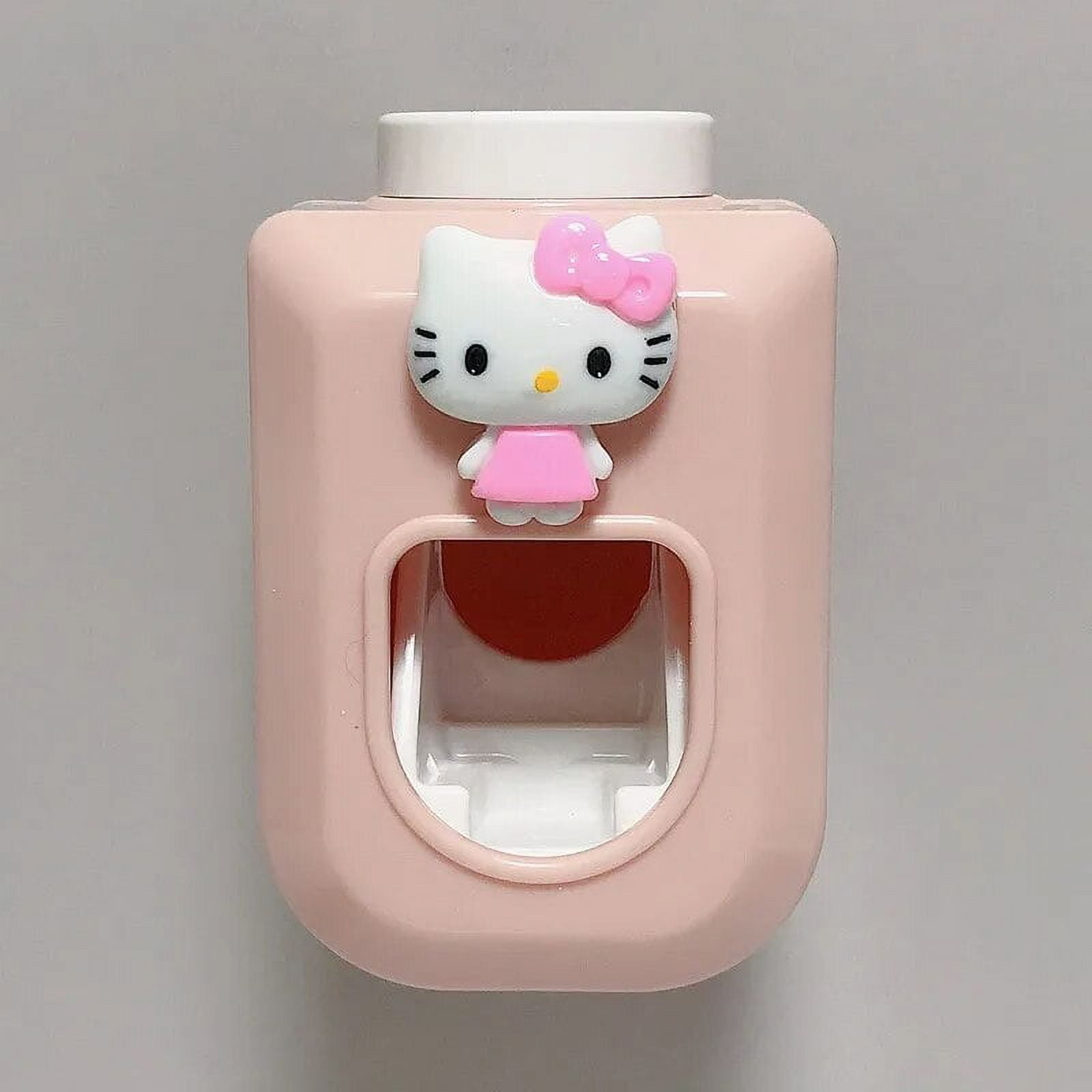 Hello Kitty Toothpaste Squeezer Sanrio Kawaii Cartoon Automatic ...