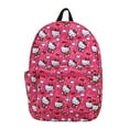 Bioworld Hello Kitty Travel Backpack Pink Ground Toss AOP - Walmart.com