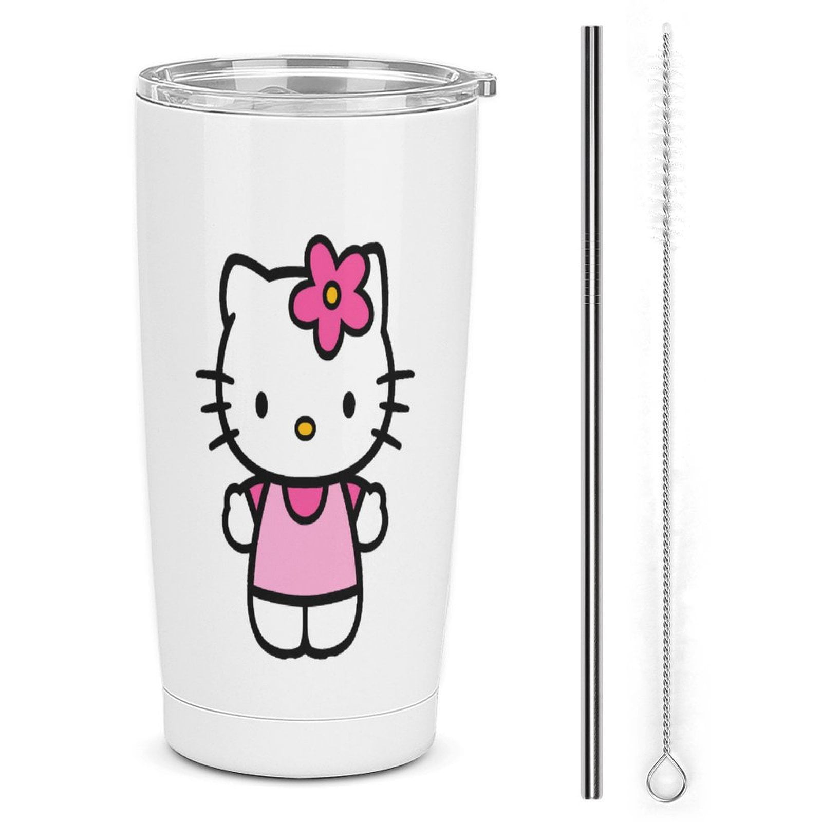 Hello Kitty Travel Coffee Mug Travel Tumbler Cup 20 OZ Tumbler ...