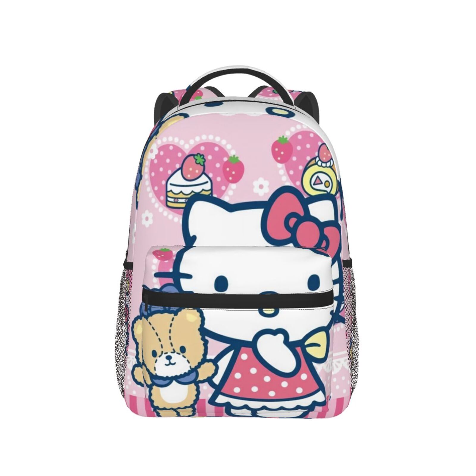 Hello Kitty Treats to eat with friends so sweet! Backpack,Fabric & PVC ...