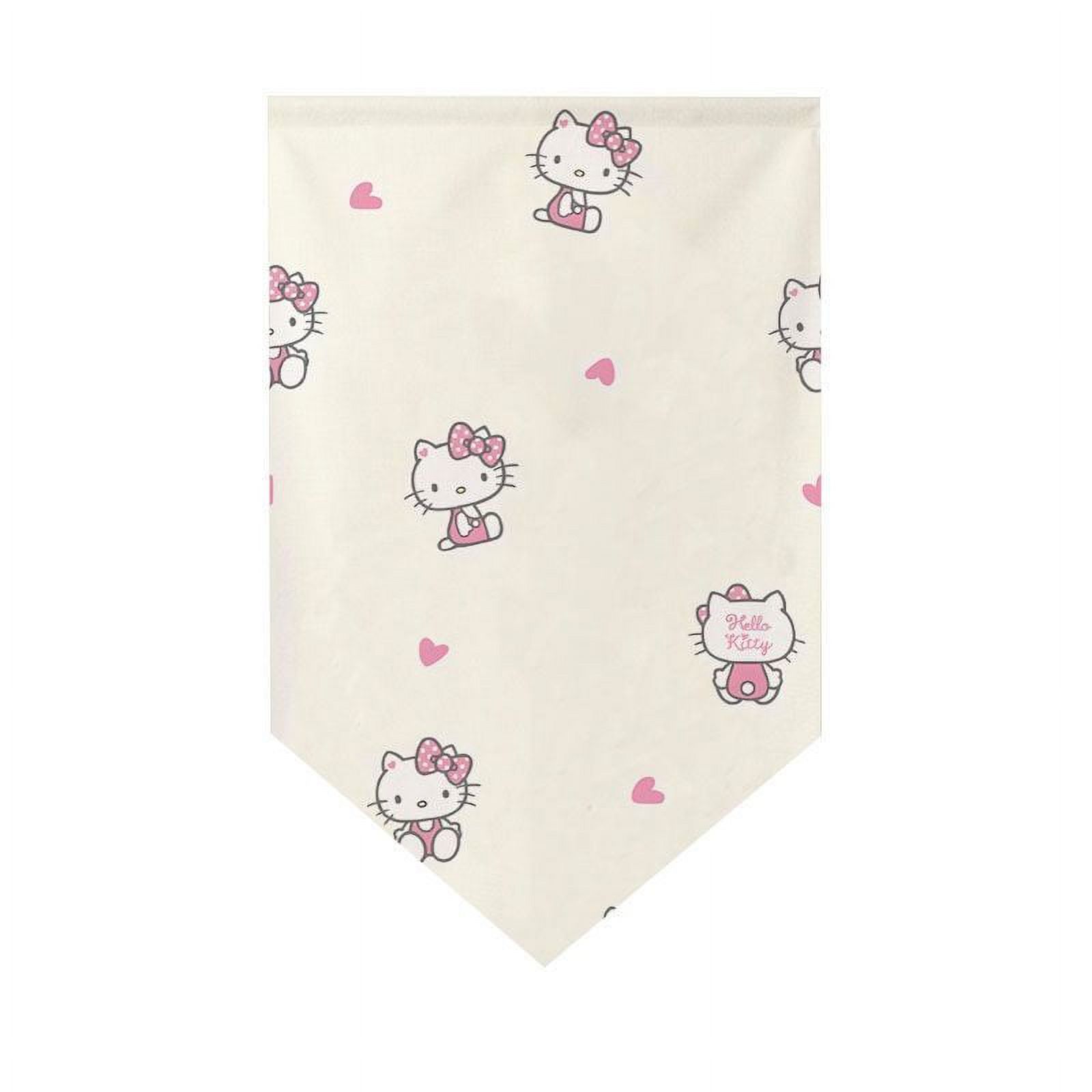 Hello Kitty Triangle Flag Curtain Home Children's Room Kitchen Bedroom ...