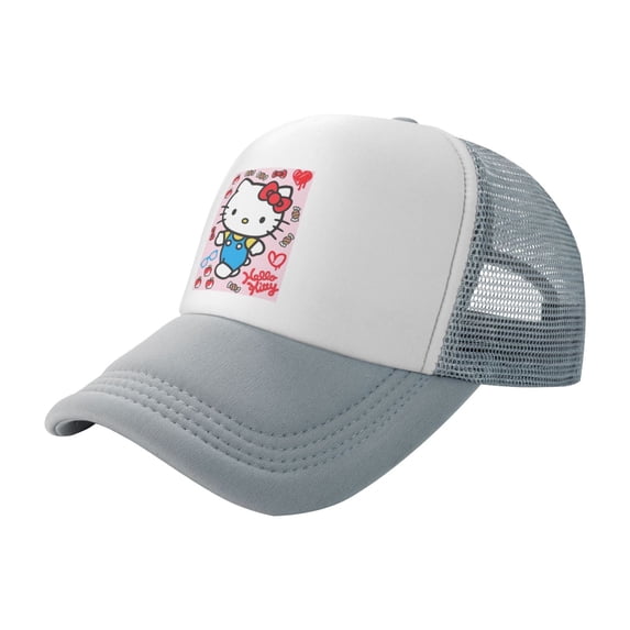 Hello Kitty Trucker Hat Unisex Sports Baseball Cap Casual Adjustable ...