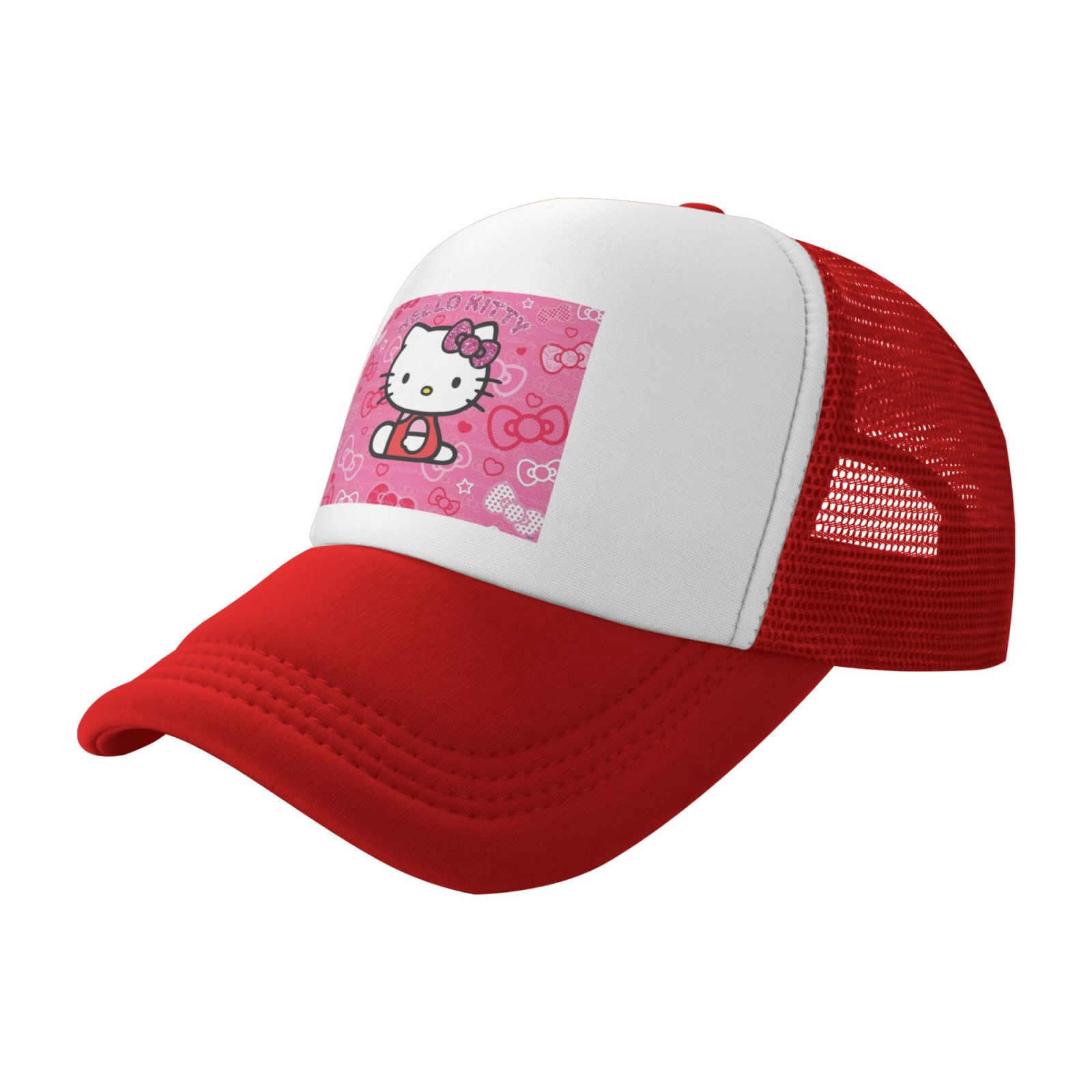 Hello Kitty Trucker Hat Unisex Sports Baseball Cap Casual Adjustable ...