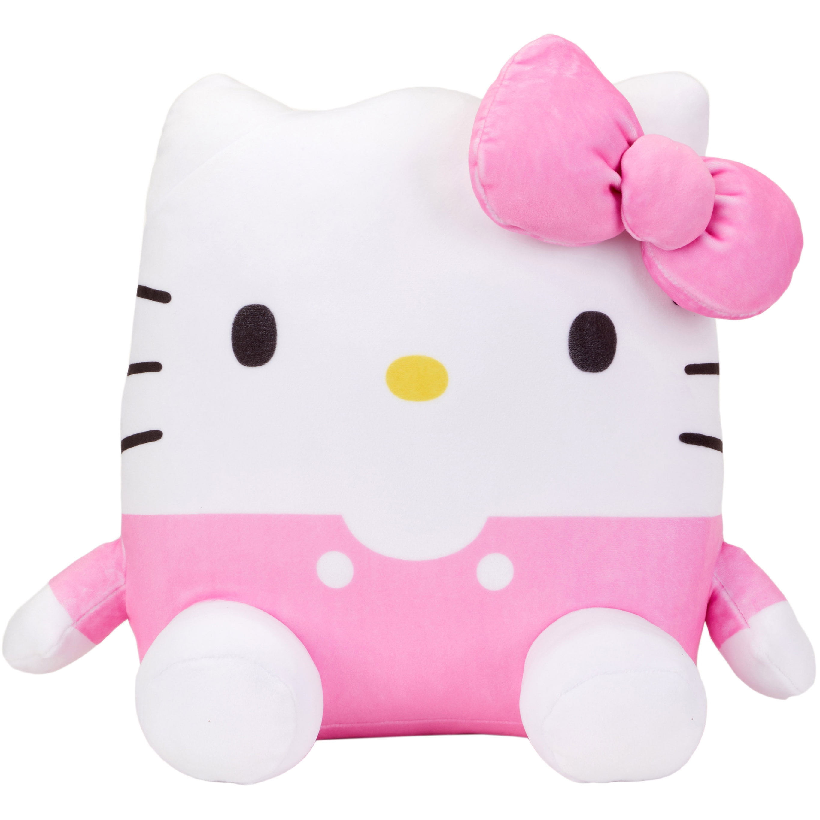 Hello Kitty Ultra Squishy Pillow Kids 15 inch Polyester Fill Decorative ...
