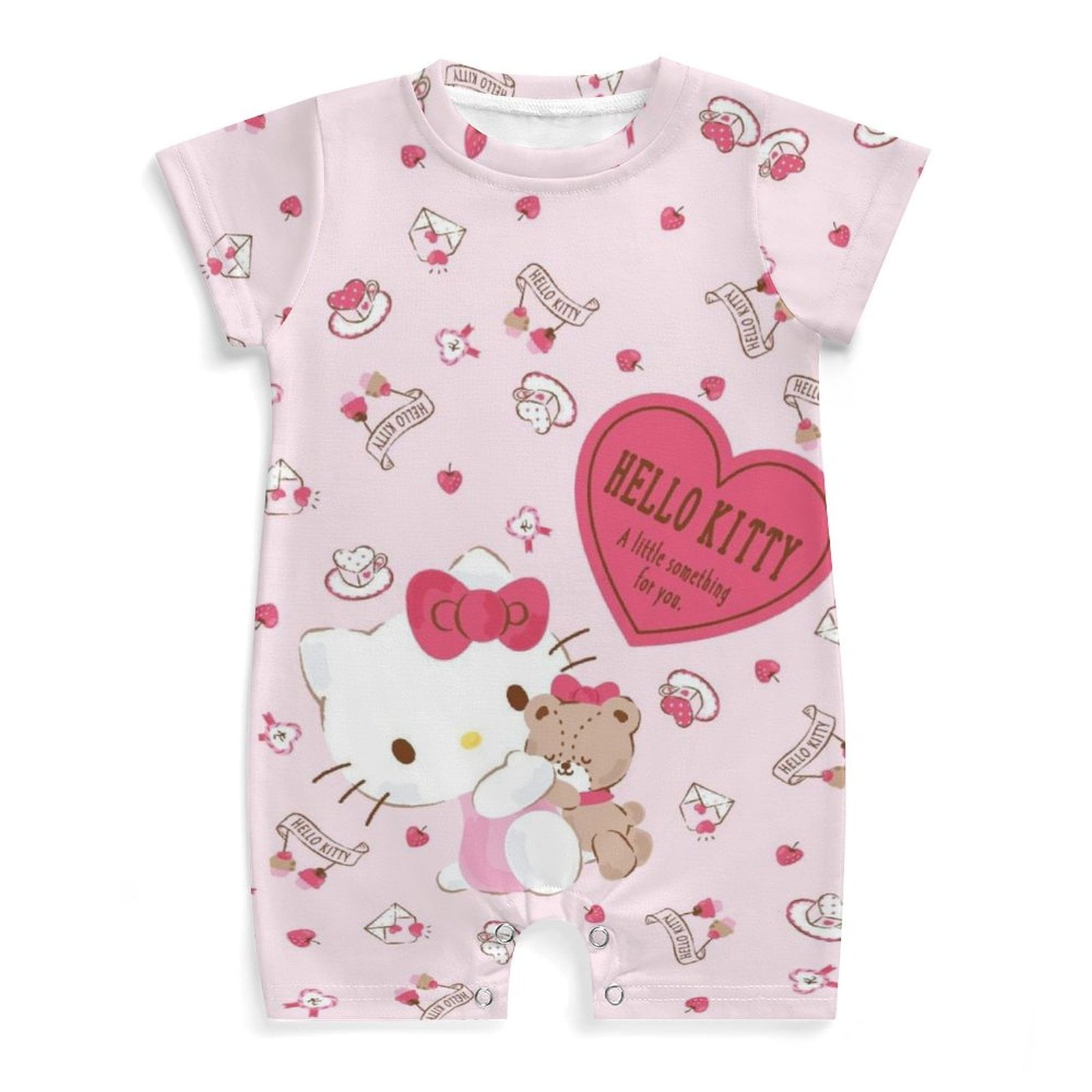 Hello Kitty Unisex Baby Boy Girl Jumpsuit Romper Bodysuit Playsuit One ...