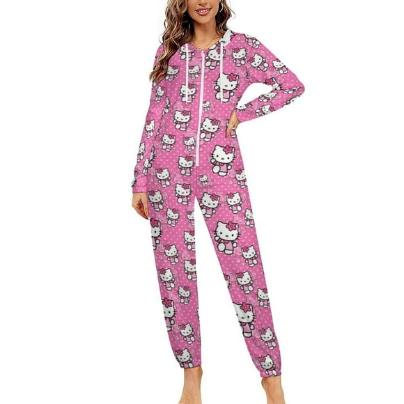 Hello Kitty Onesie Adults
