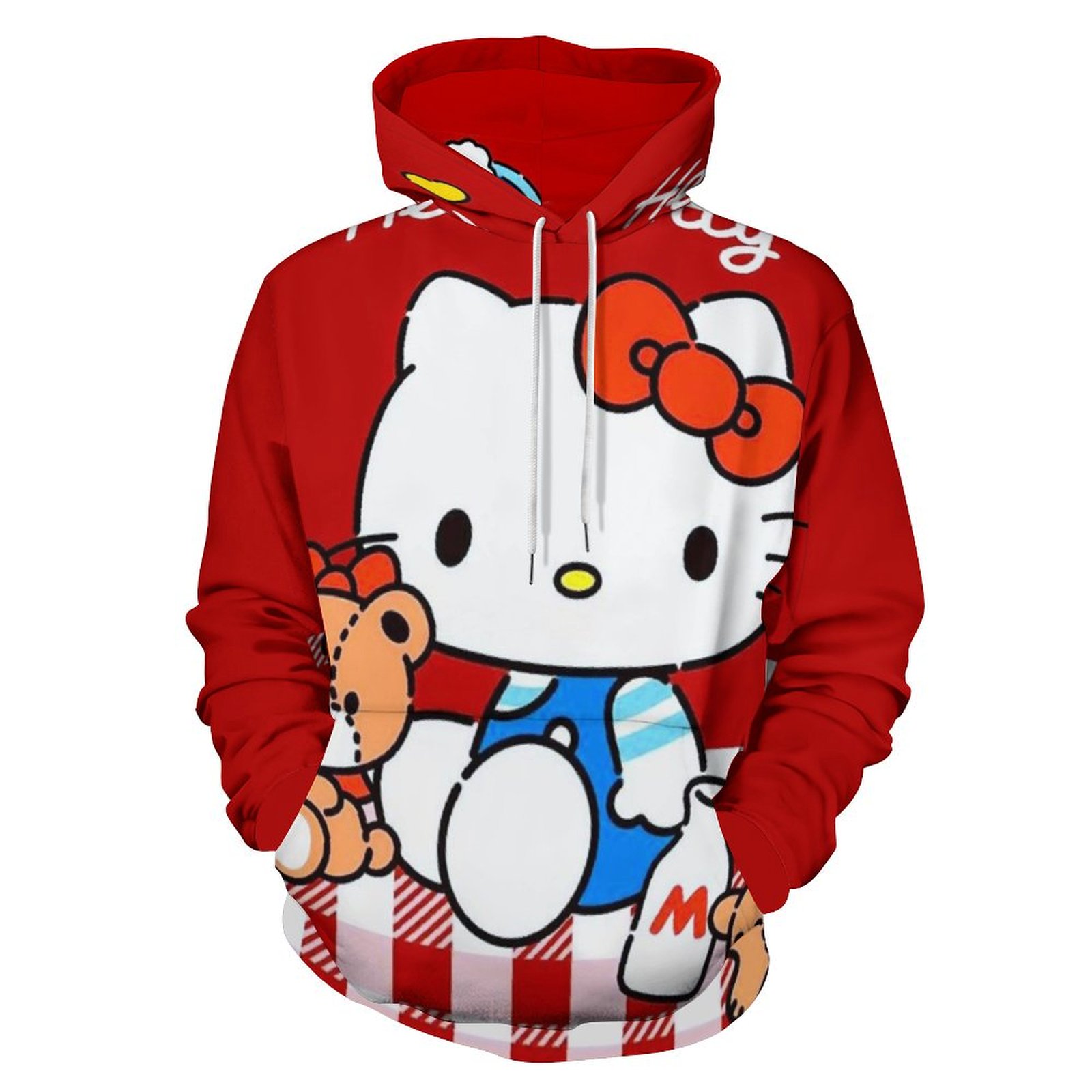 Hello Kitty Unisex Sweatshirts Fashion Sweater for Men Women Pullover ...