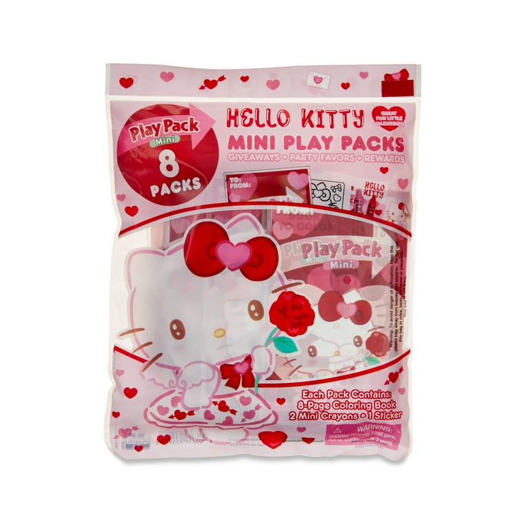 hello kitty valentines coloring book