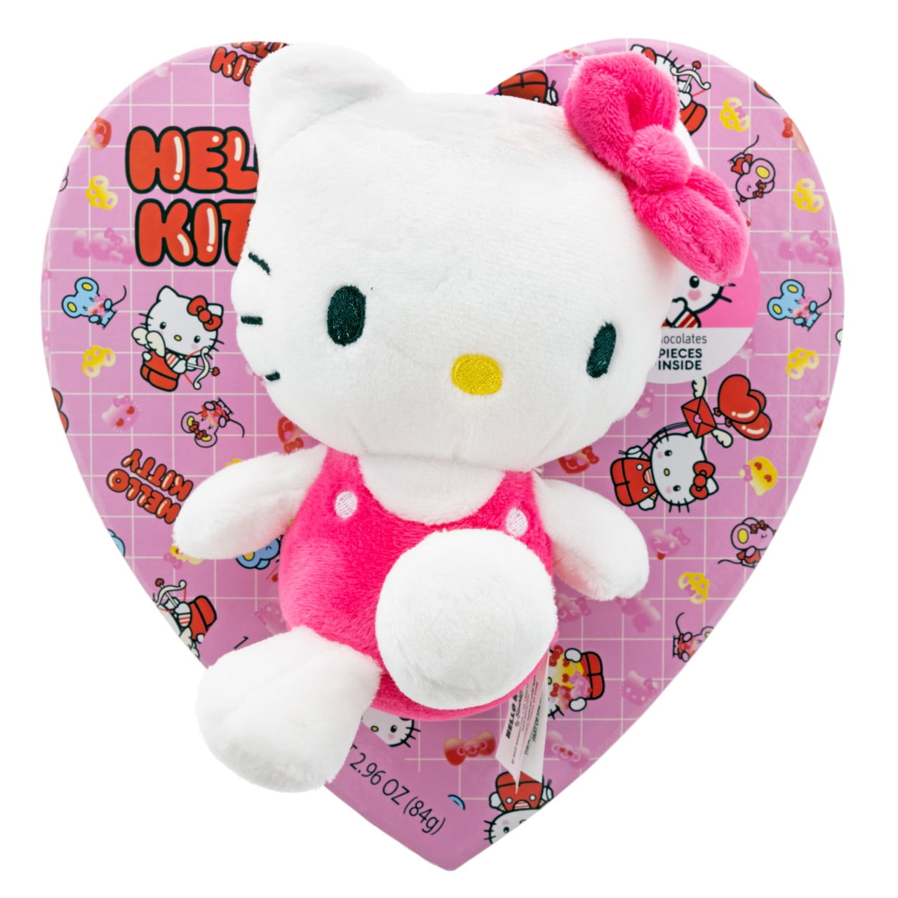 Hello Kitty Valentine's Plush with Heart & Candy: Perfect Blend of ...