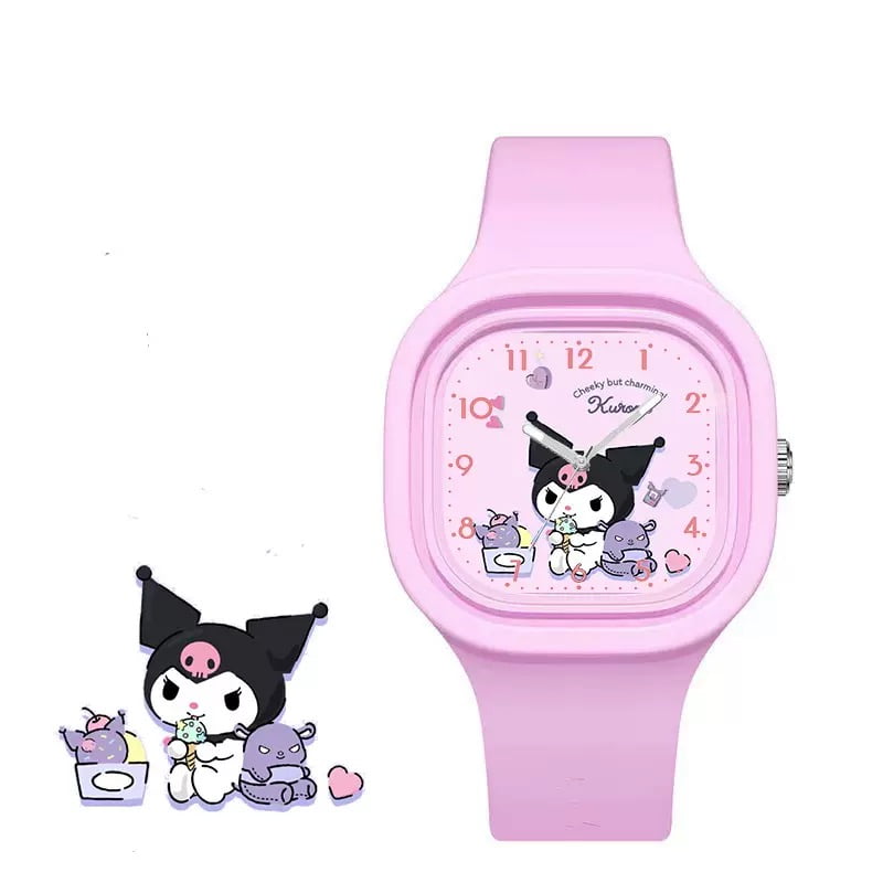 Hello Kitty Watch My Melody Cinnamoroll Kuromi Cartoon Watch Festival ...