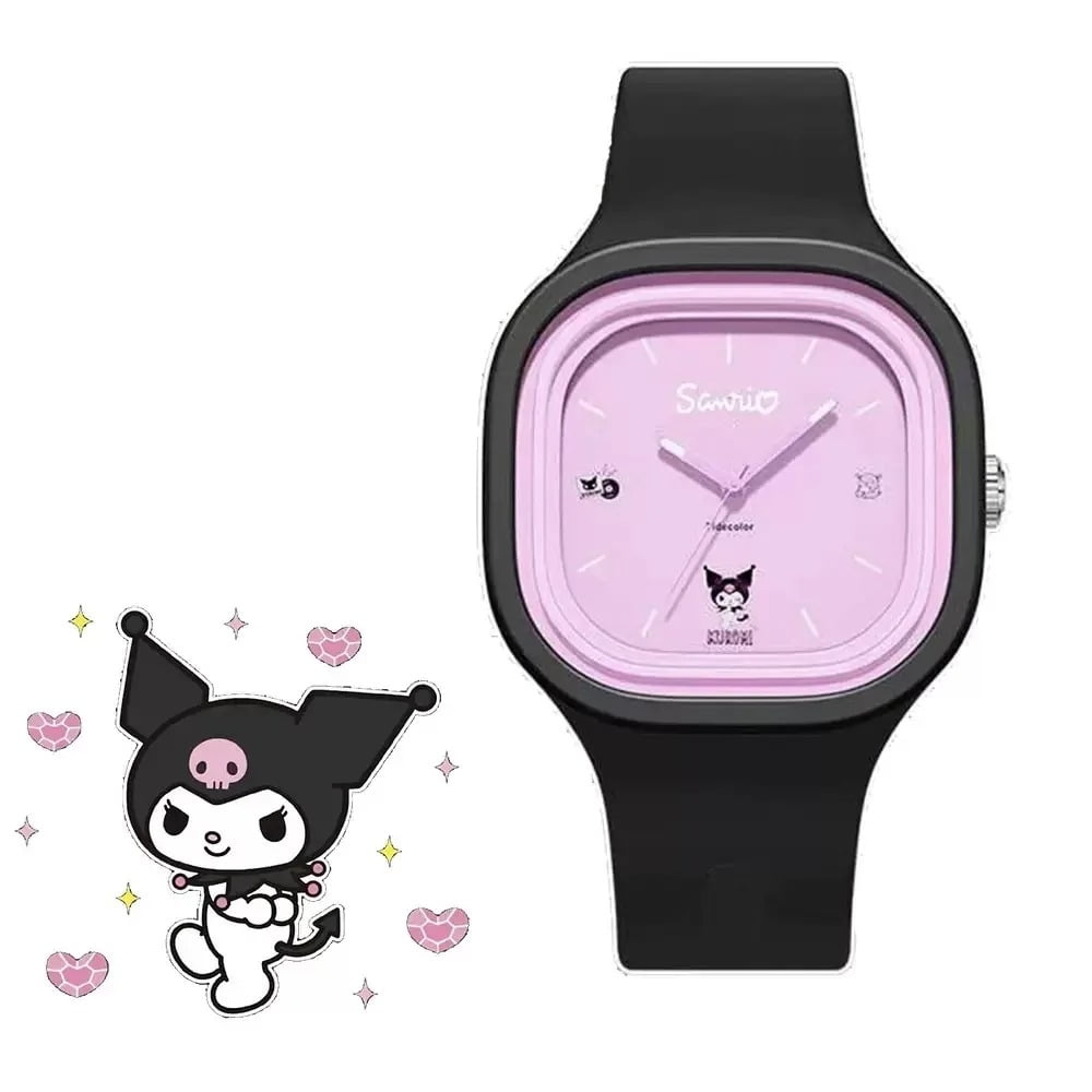 Hello Kitty Watch My Melody Cinnamoroll Kuromi Cartoon Watch Festival ...