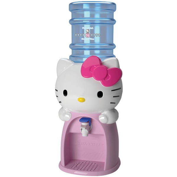 Hello Kitty Water Dispenser, 8 Glass Capacity, Lift-Top Spout, 7.8x7 ...
