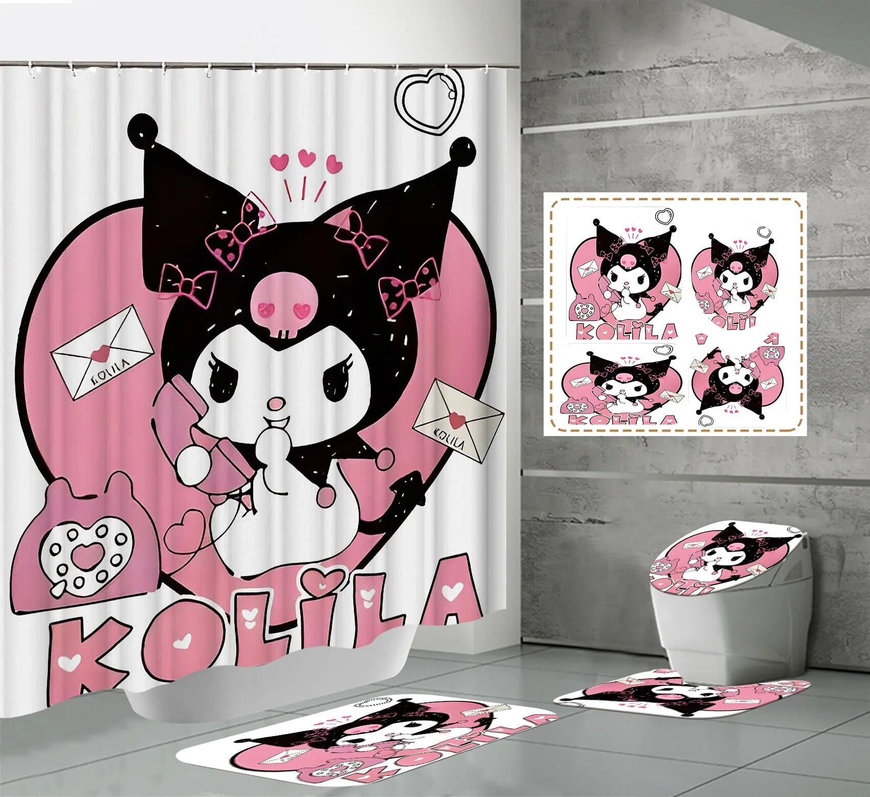 Hello Kitty Bathroom Sign