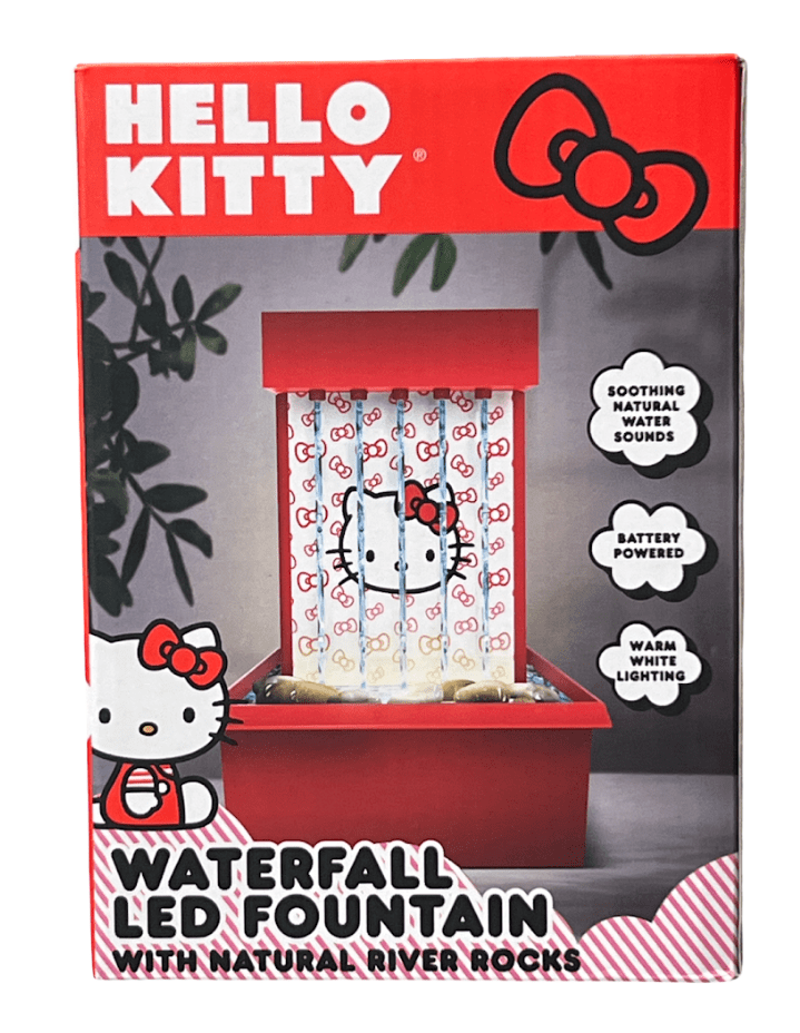 Hello Kitty Waterfall Red Action Figure Accessory - Walmart.com