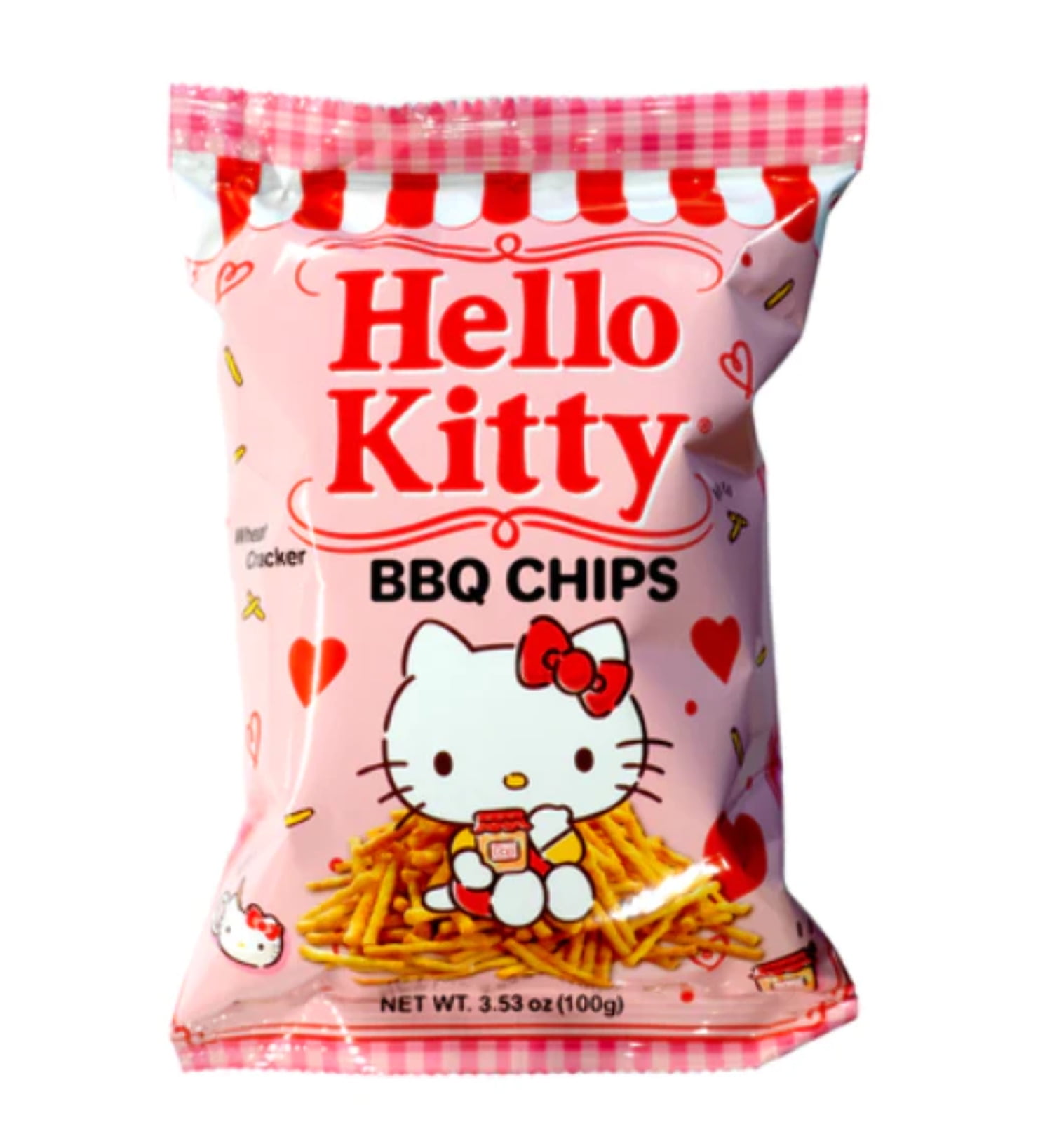 Hello Kitty Wheat Cracker BBQ Chips - Walmart.com