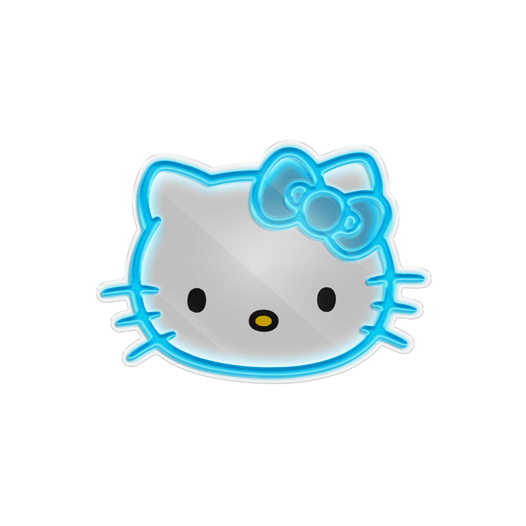 Hello Kitty Face Blue Cute Hello Kitty Face Paint Design By Annabel