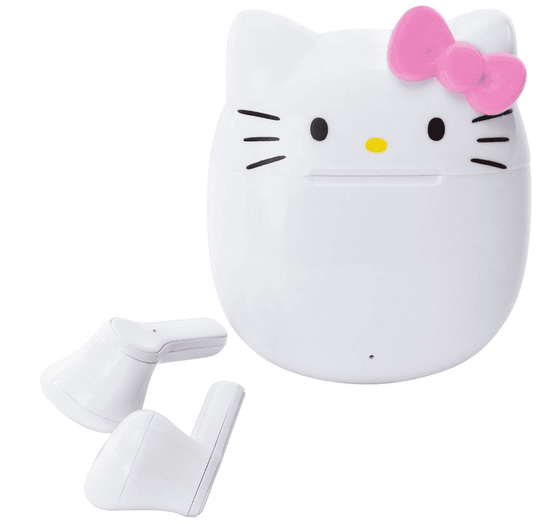 Hello Kitty Wireless Earbuds With Charging Case & Mic (White) - Walmart.com