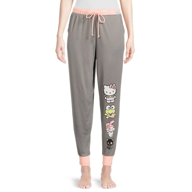 Hello Kitty Women’s Graphic Sleep Jogger Pants, Sizes XS-3X - Walmart.com