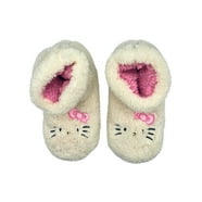 Cozylook Cute Animal Slipper Socks for Toddler Kids Girls Women, Fuzzy Fluffy Sherpa Lined, Non ...