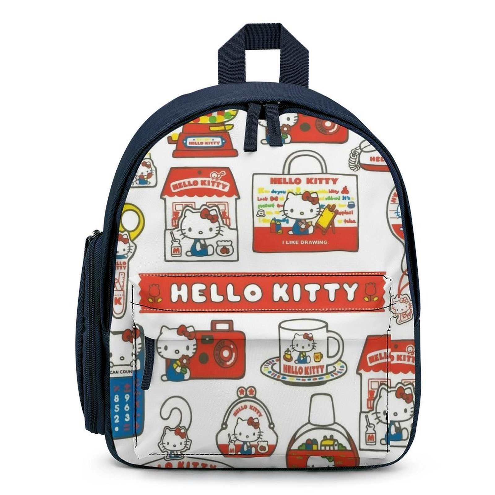 Hello Kitty Women's mini backpack for school blue1 - Walmart.com