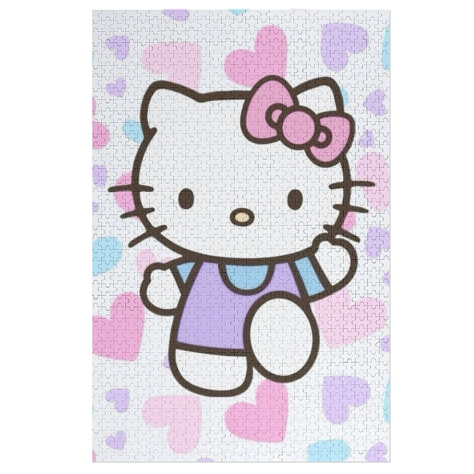 Hello Kitty Wooden Cartoon Puzzles for Children Children's Educational ...