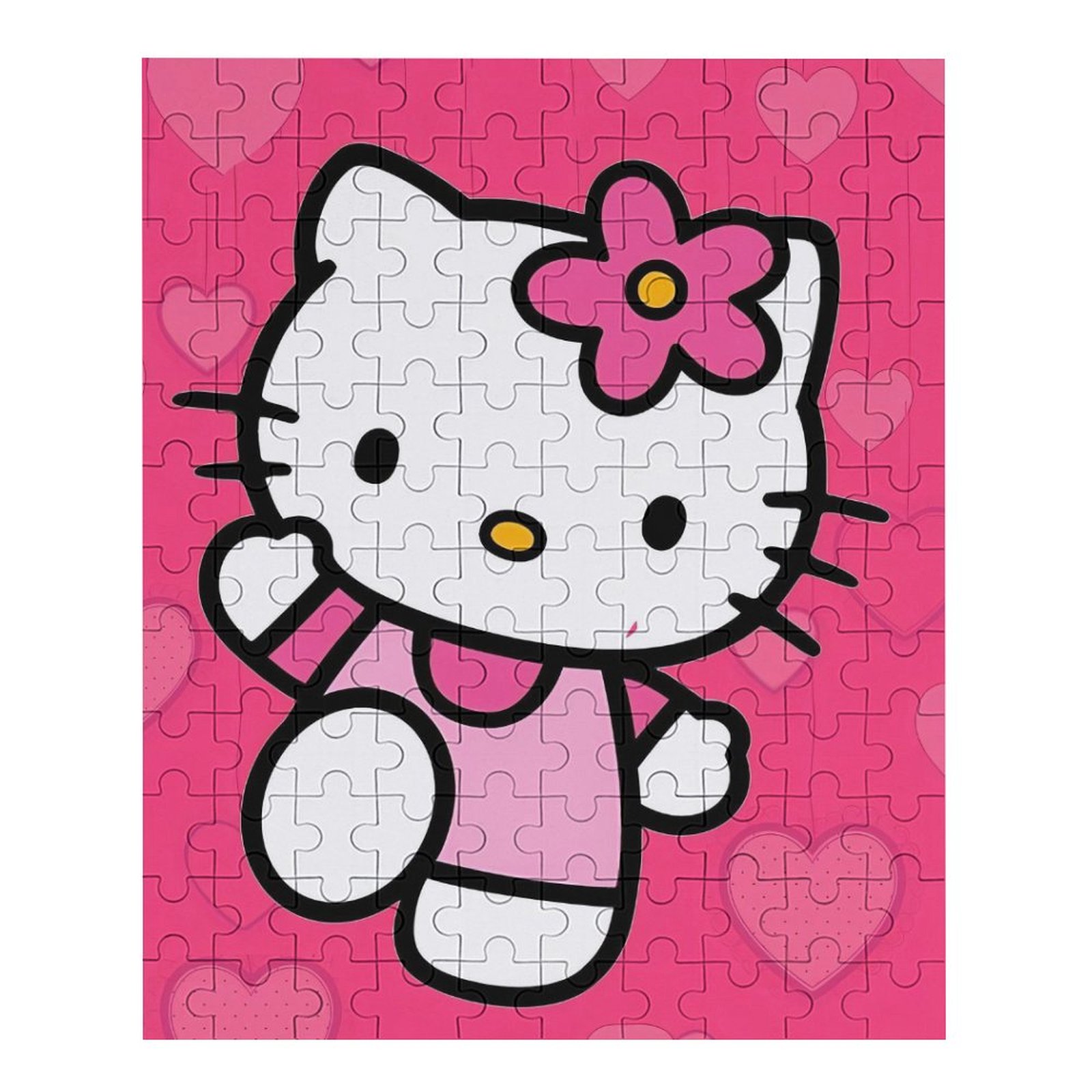 Hello Kitty Wooden Cartoon Puzzles for Children Children's Educational ...
