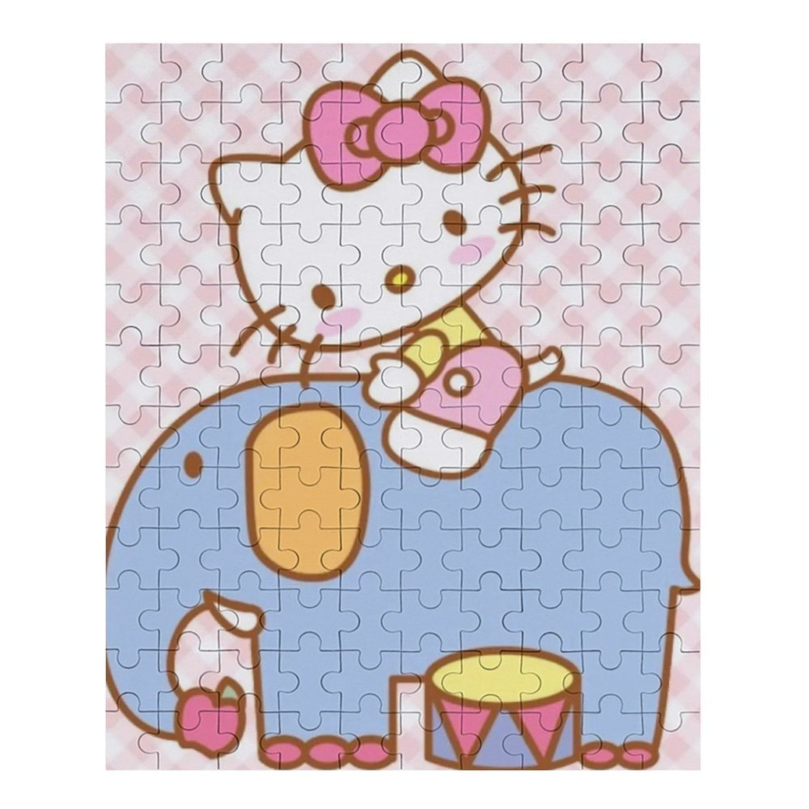 Hello Kitty Wooden Cartoon Puzzles for Children Children's Educational ...